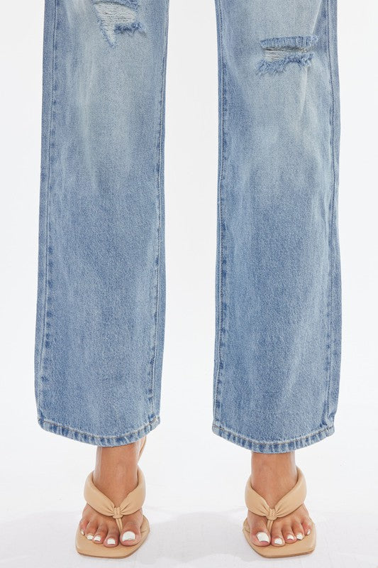 Asymmetrical Jeans – Honey and Stardust