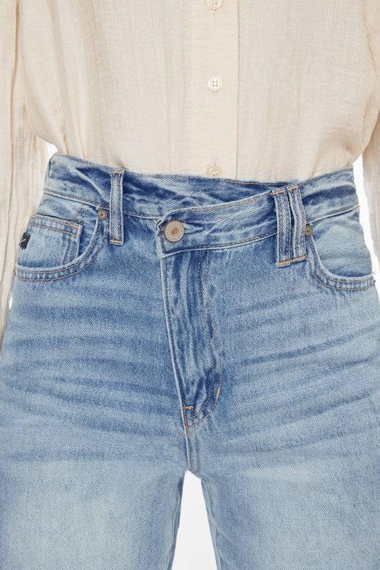 Asymmetrical Jeans – Honey and Stardust